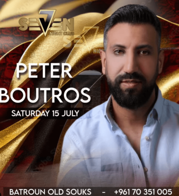 Peter Boutros at Seven Night Club › Go Batroun